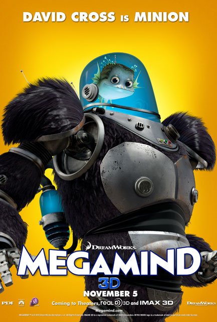 MEGAMIND carteles de personajes - Web de cine fantástico, terror y ...