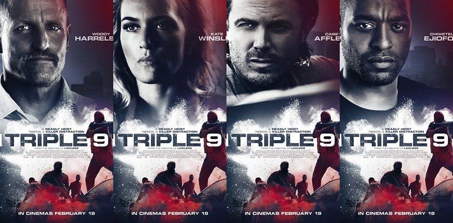 TRIPLE 9 posters - Web de cine fantástico, terror y ciencia ficción