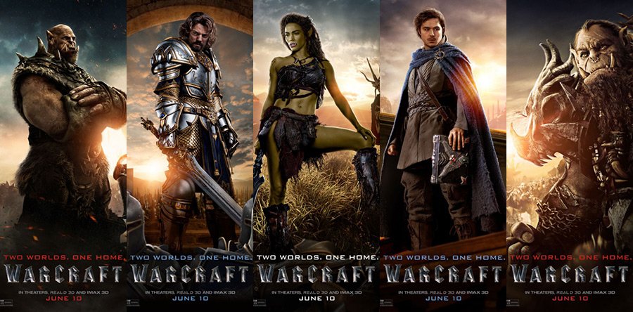 WARCRAFT: EL ORIGEN nuevos posters: Personajes warcraftianos - Web de ...