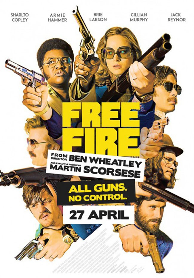 FREE FIRE posters - Web de cine fantástico, terror y ciencia ficción