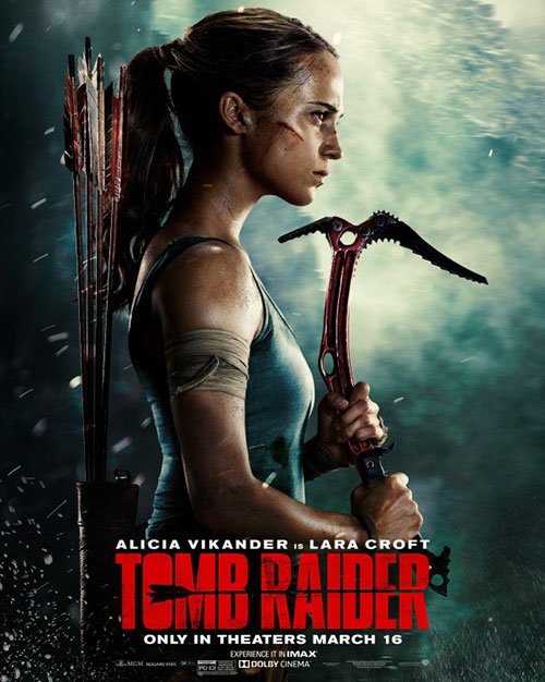 TOMB RAIDER posters - Web de cine fantástico, terror y ciencia ficción