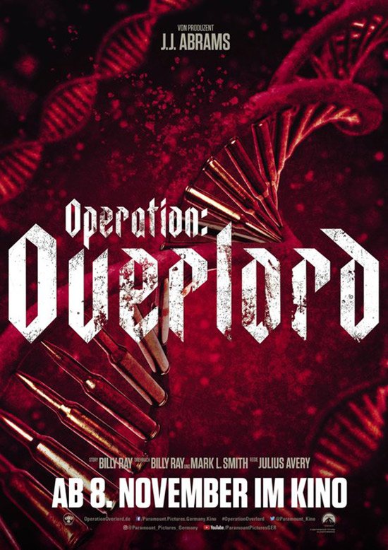 OPERACIÓN OVERLORD posters - Web de cine fantástico, terror y ciencia ...