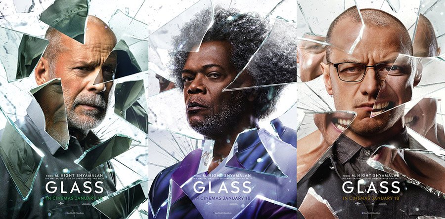GLASS personajes - Web de cine fantástico, terror y ciencia ficción