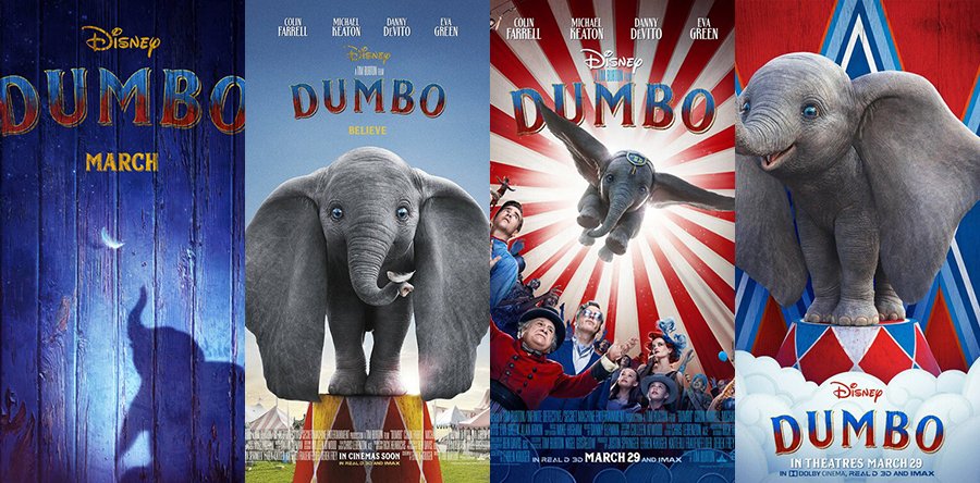 DUMBO posters I - Web de cine fantástico, terror y ciencia ficción