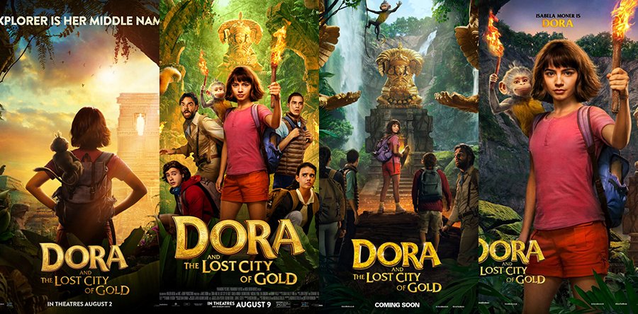 DORA Y LA CIUDAD PERDIDA posters - Web de cine fantástico, terror y ...