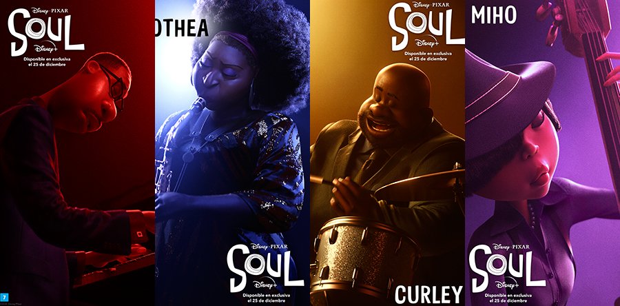 SOUL personajes - Web de cine fantástico, terror y ciencia ficción