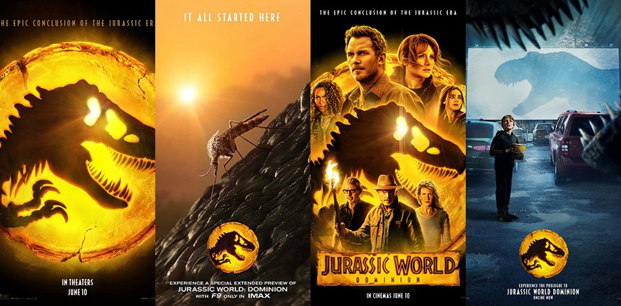 JURASSIC WORLD: DOMINION posters - Web de cine fantástico, terror y ...