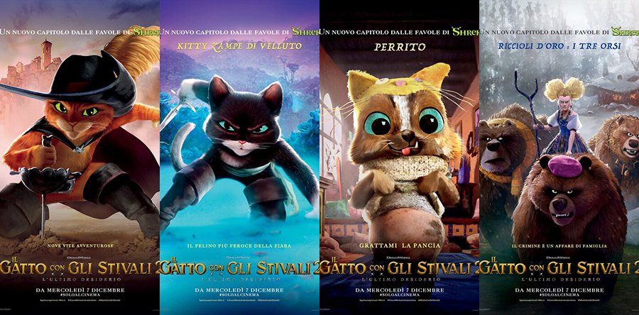 EL GATO CON BOTAS: EL ÚLTIMO DESEO personajes - Web de cine fantástico ...