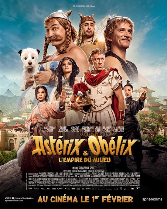 ASTÉRIX Y OBÉLIX: EL REINO MEDIO posters - Web de cine fantástico ...