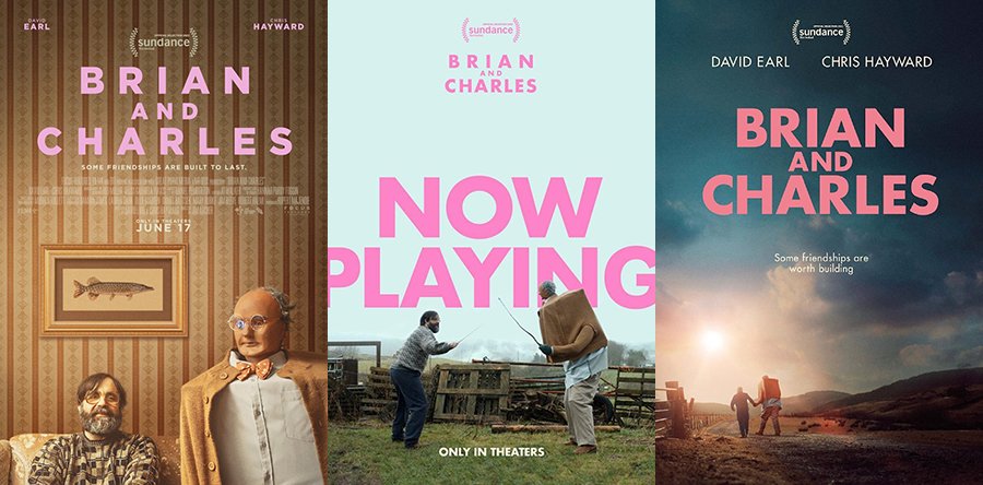 BRIAN Y CHARLES posters - Web de cine fantástico, terror y ciencia ficción