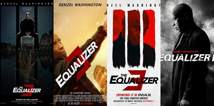 THE EQUALIZER 3 posters - Web de cine fantástico, terror y ciencia ficción