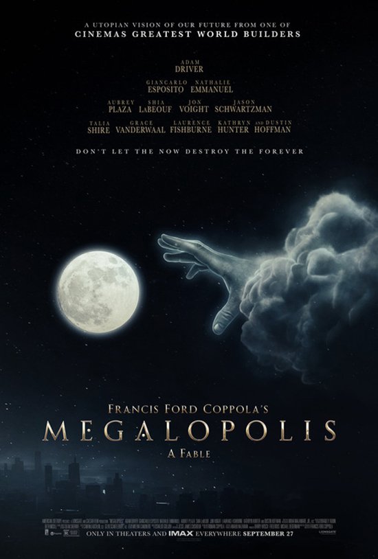 MEGALÓPOLIS posters - Web de cine fantástico, terror y ciencia ficción