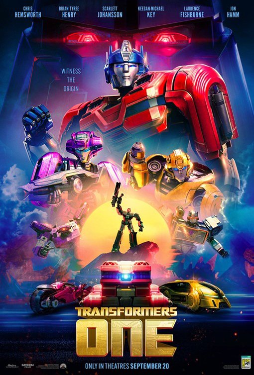 TRANSFORMERS ONE posters I - Web de cine fantástico, terror y ciencia ...