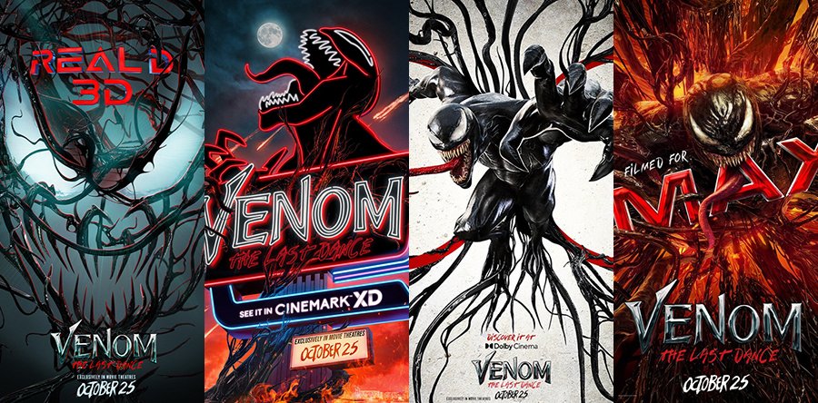 Etiquetas De Imagen Venom Estreno Mundial] Venom: El Último Baile